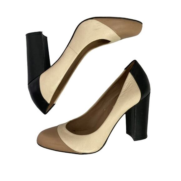 Banana Republic | Shoes | Banana Republic Laurel Color Block Pumps 75 ...